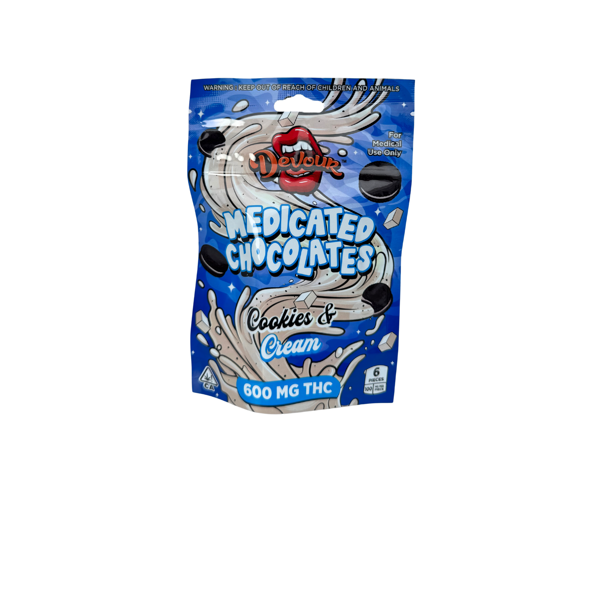 COOKIES & CREAM MEDICATED CHOCOLATE - Cabin33